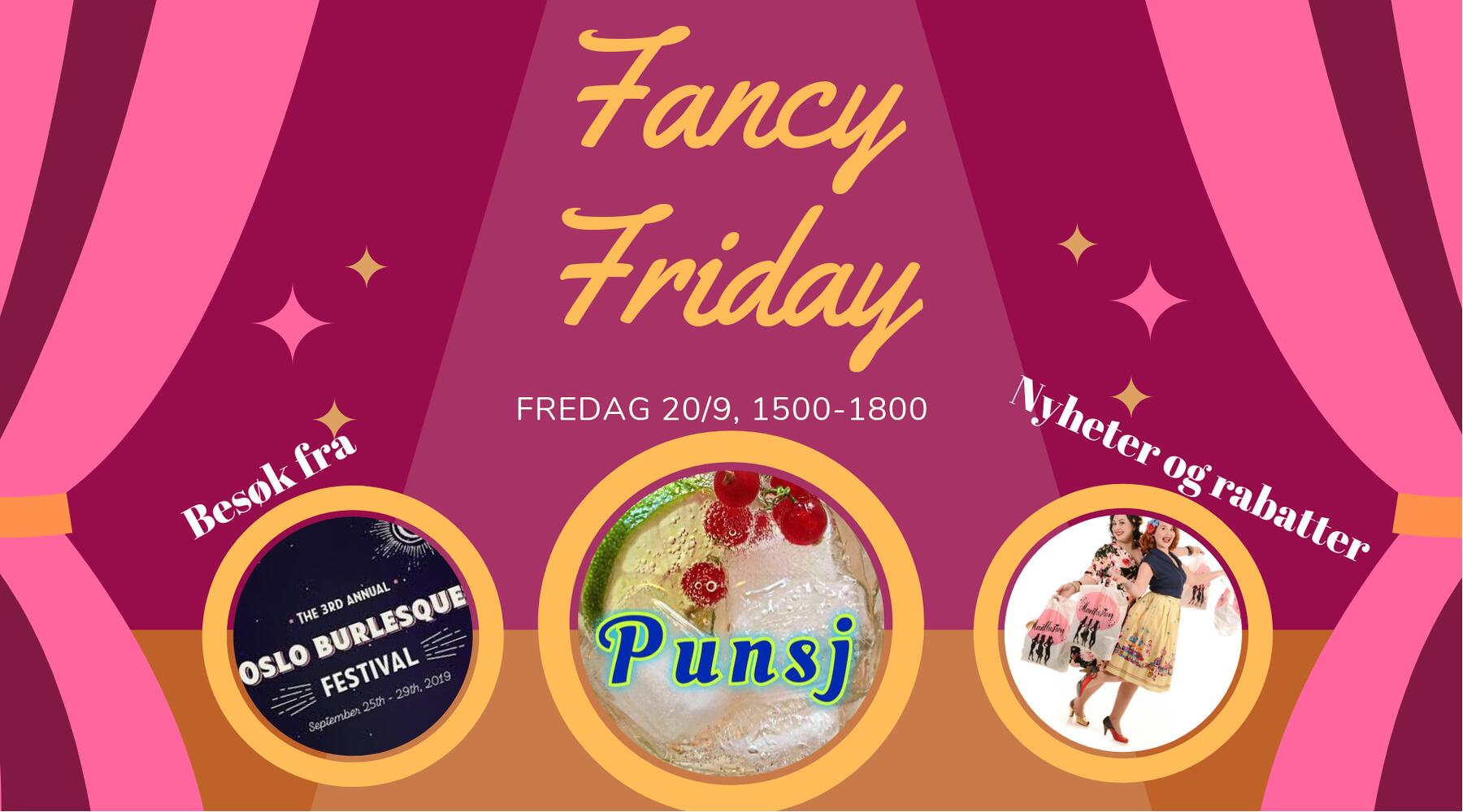 Fancy Friday Oslo Burlesque Festival Edition! – Manillusion